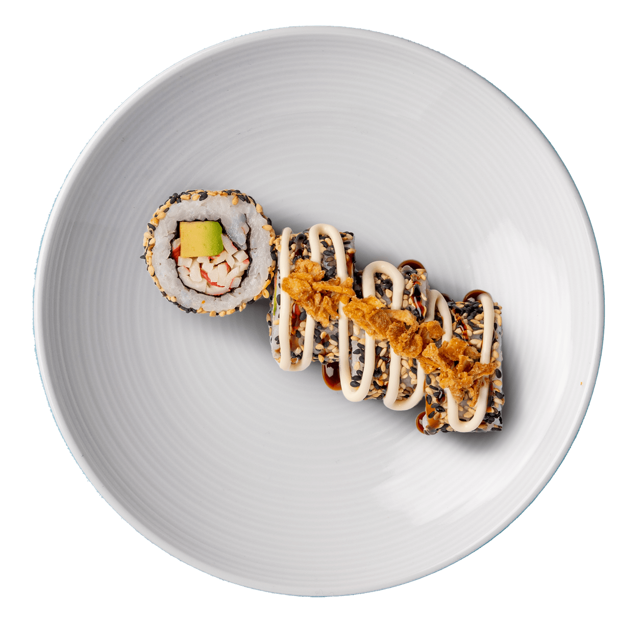 crunchy california roll
