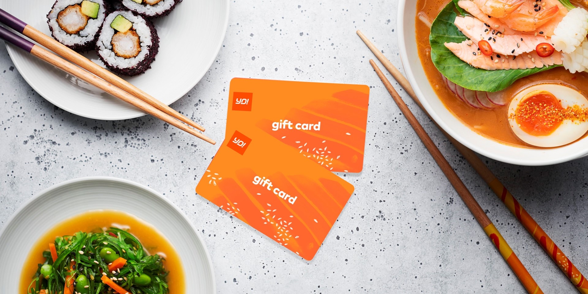Buy a gift card | YO! Sushi