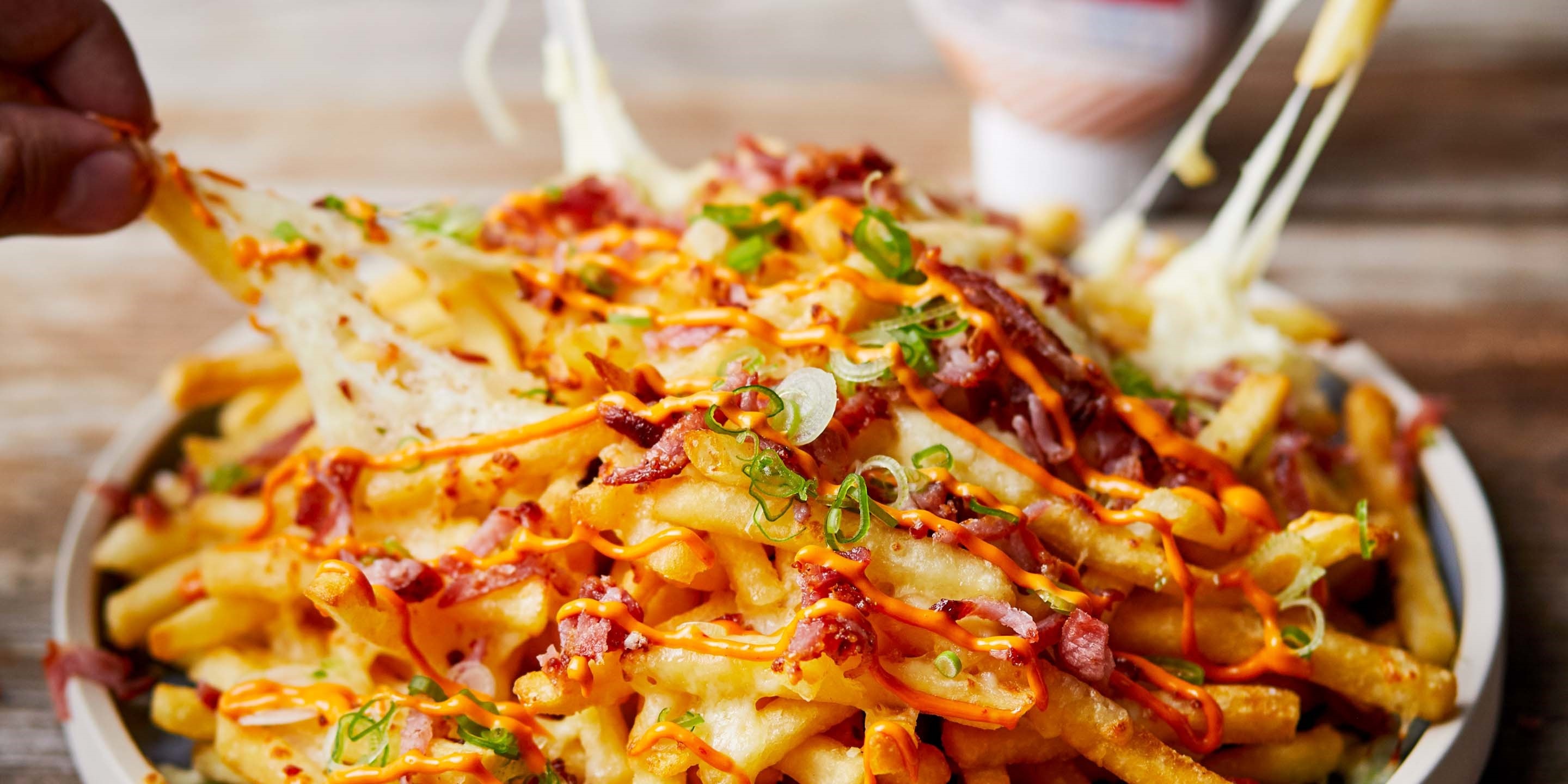 Sriracha dirty fries recipe | YO! Sushi